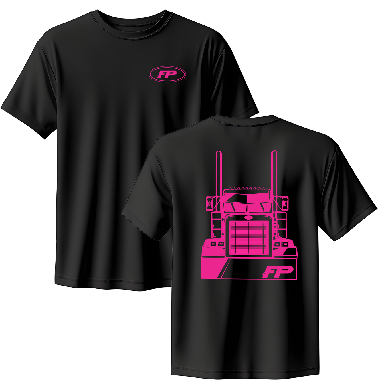 Peterbilt T-Shirt (Pink) – FP
